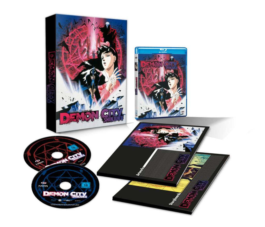 Demon City: Shinjuku - A4 Collector's Edition - [Blu-ray + DVD ...